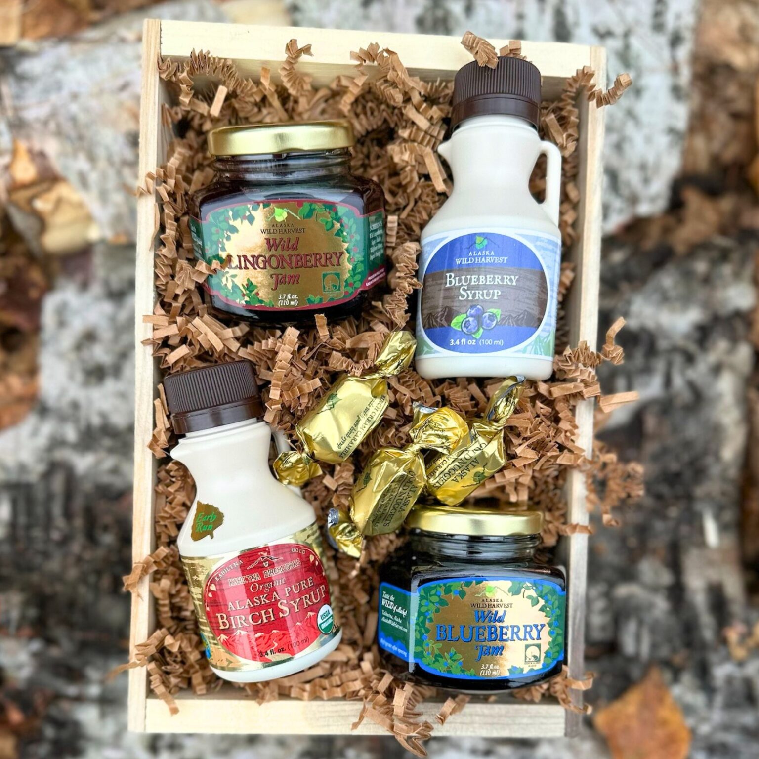 Alaska Gift Baskets | Alaska Wild Harvest Birch Syrup Products